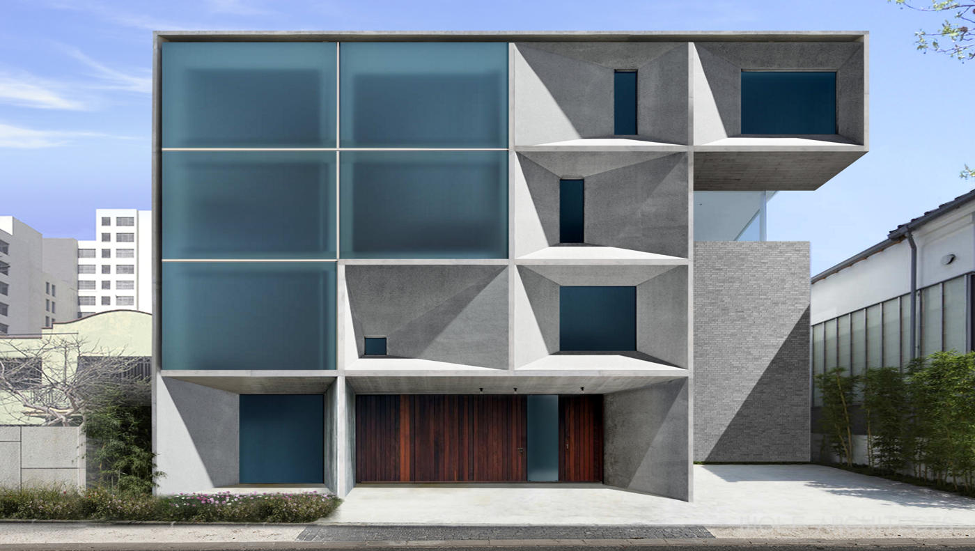 A Cube building - WOLF ARCHITECTS